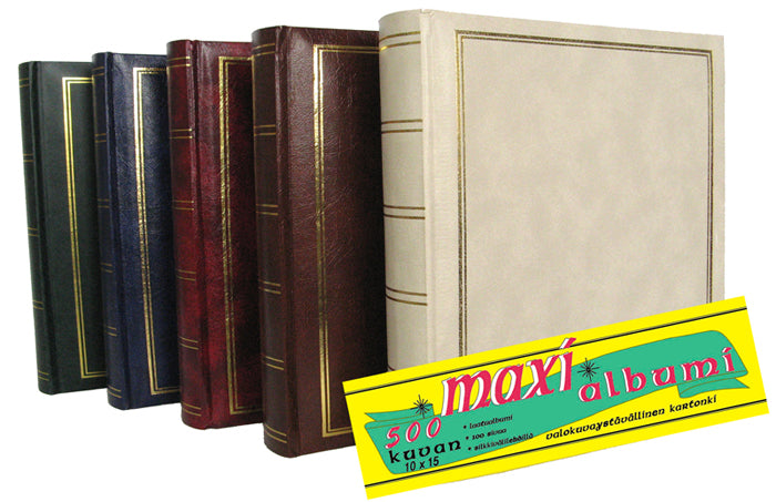 Maxi 500 kuvan valokuva-albumi – Foto Karelia